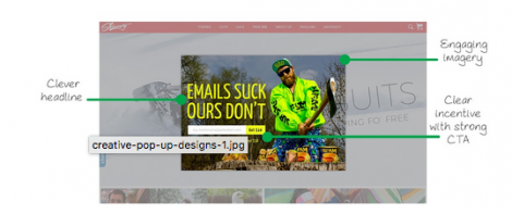 41 Proven Email Pop Up Designs & How They Drive Sales - Justuno