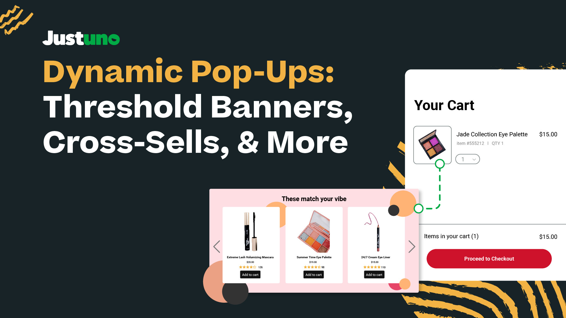 Dynamic Pop-Ups: Threshold Banners, Cross-Sells, & More - Justuno
