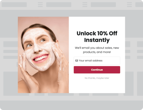 24 Top E-Commerce Pop-Up Examples That Convert | Justuno